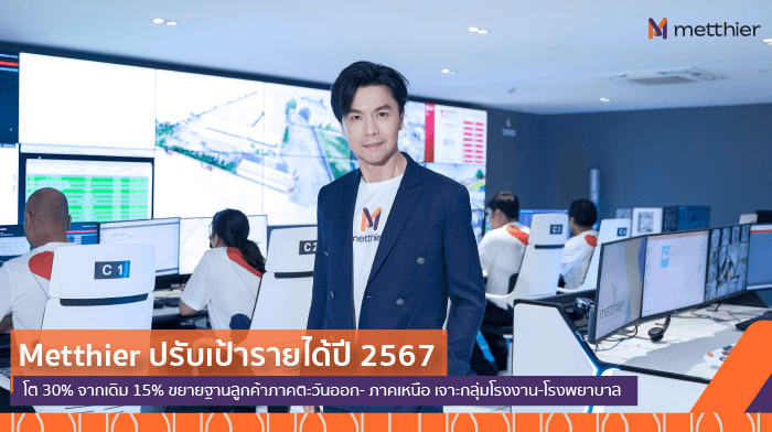 Metthier ประกาศปรับเป้ารายได้ปีนี้กว่า 1,800 ล้านบาท เติบโตกว่า 30% ...