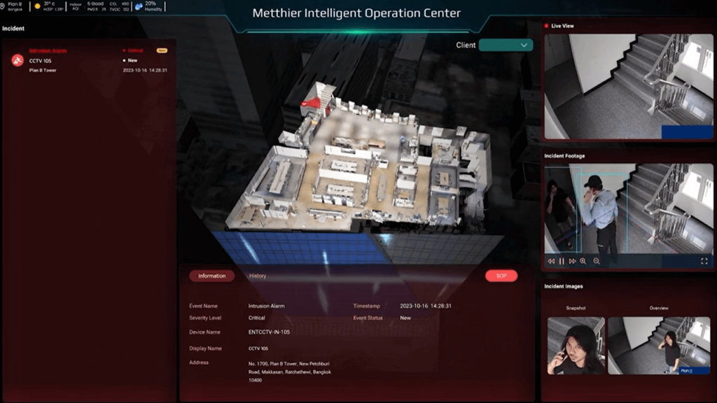 MIOC ผนึกกำลัง IoT และ AI สู่การบริหารจัดการอาคารแบบครบวงจร | Metthier
